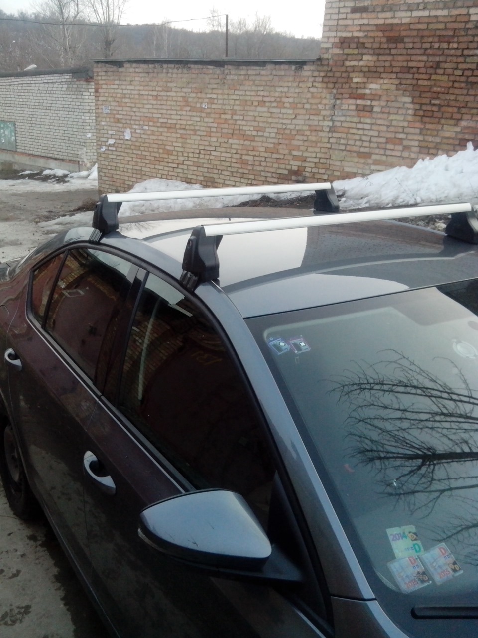Оригинальный багажник — Skoda Octavia A7 Mk3, 1,2 л, 2014 года ...