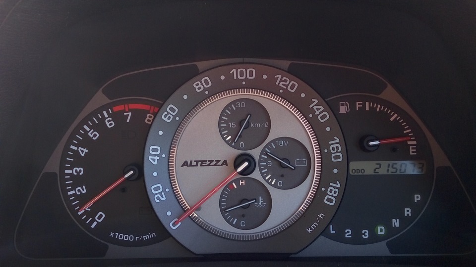 Радиатор печки — Toyota Altezza, 2 л, 2001 года | запчасти | DRIVE2