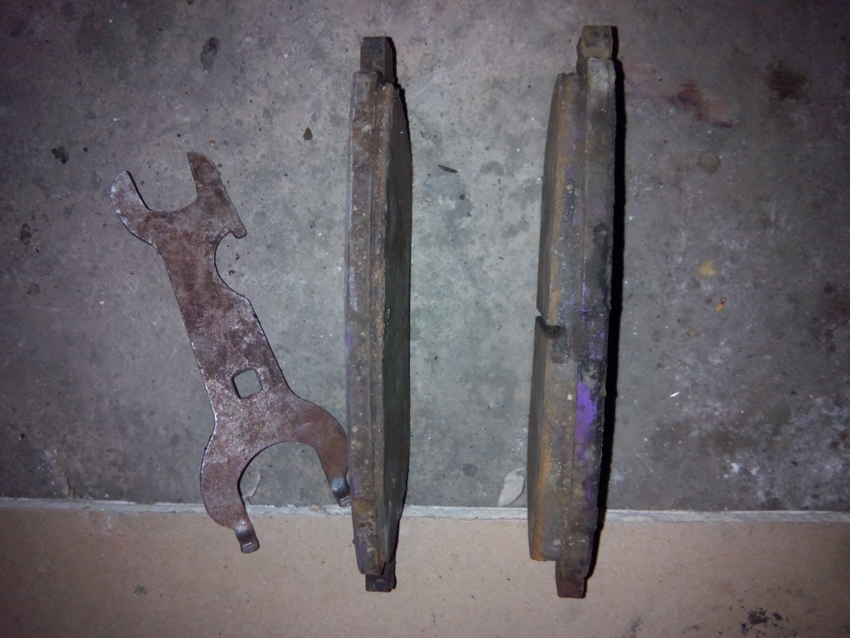 11) Замена колодок и так, по мелочи — Subaru B4 (BE), 2 л, 2000 года ...