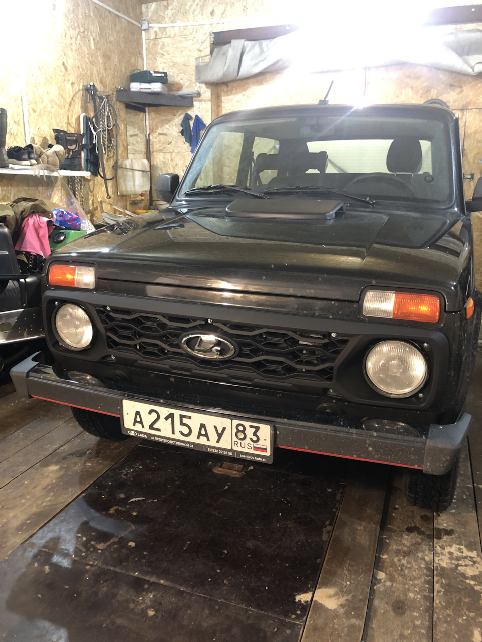 Пластик — Lada 4x4 3D, 1,7 л, 2024 года | аксессуары | DRIVE2