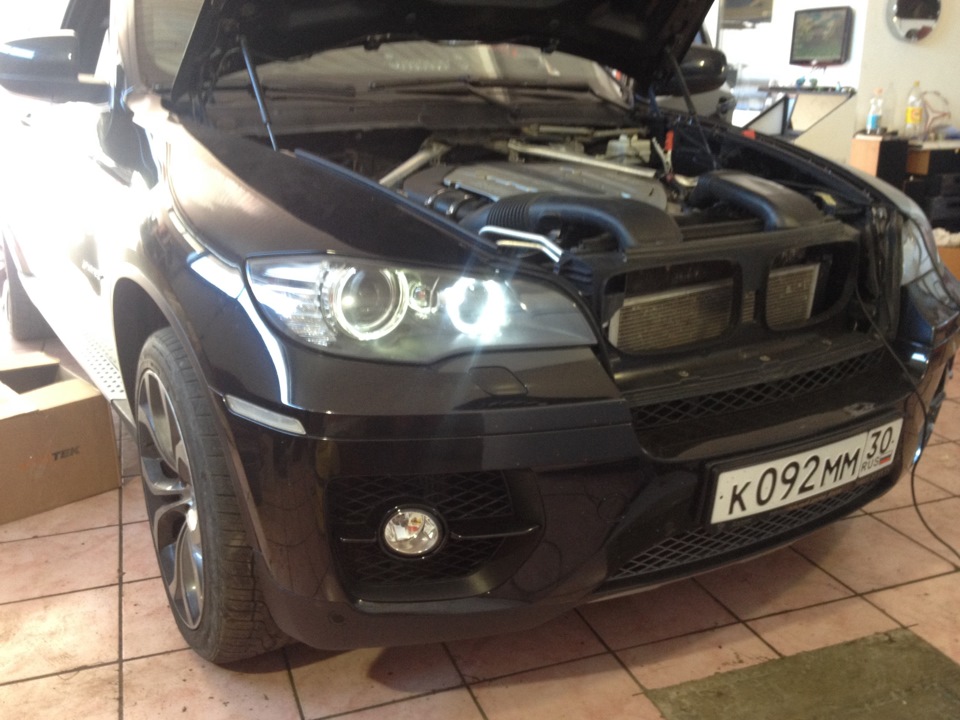Чип-тюнинг BMW X6 e71 4,4 TwinTurbo в стоке имеет 408л.с. — Chip Power ...