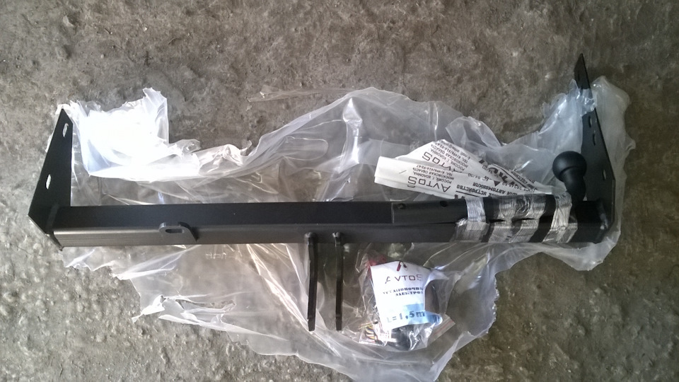 Ставим фаркоп… — Lada Гранта Лифтбек (1G), 1,6 л, 2014 года ...