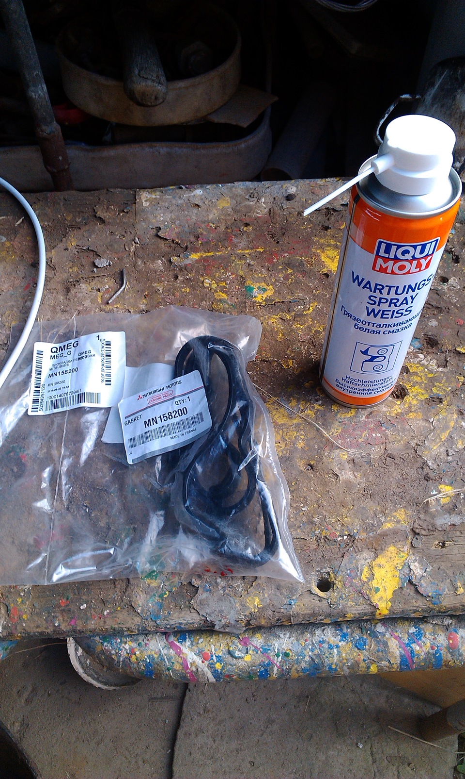 MN158200 Прокладка клапанной крышки Mitsubishi | Запчасти на DRIVE2