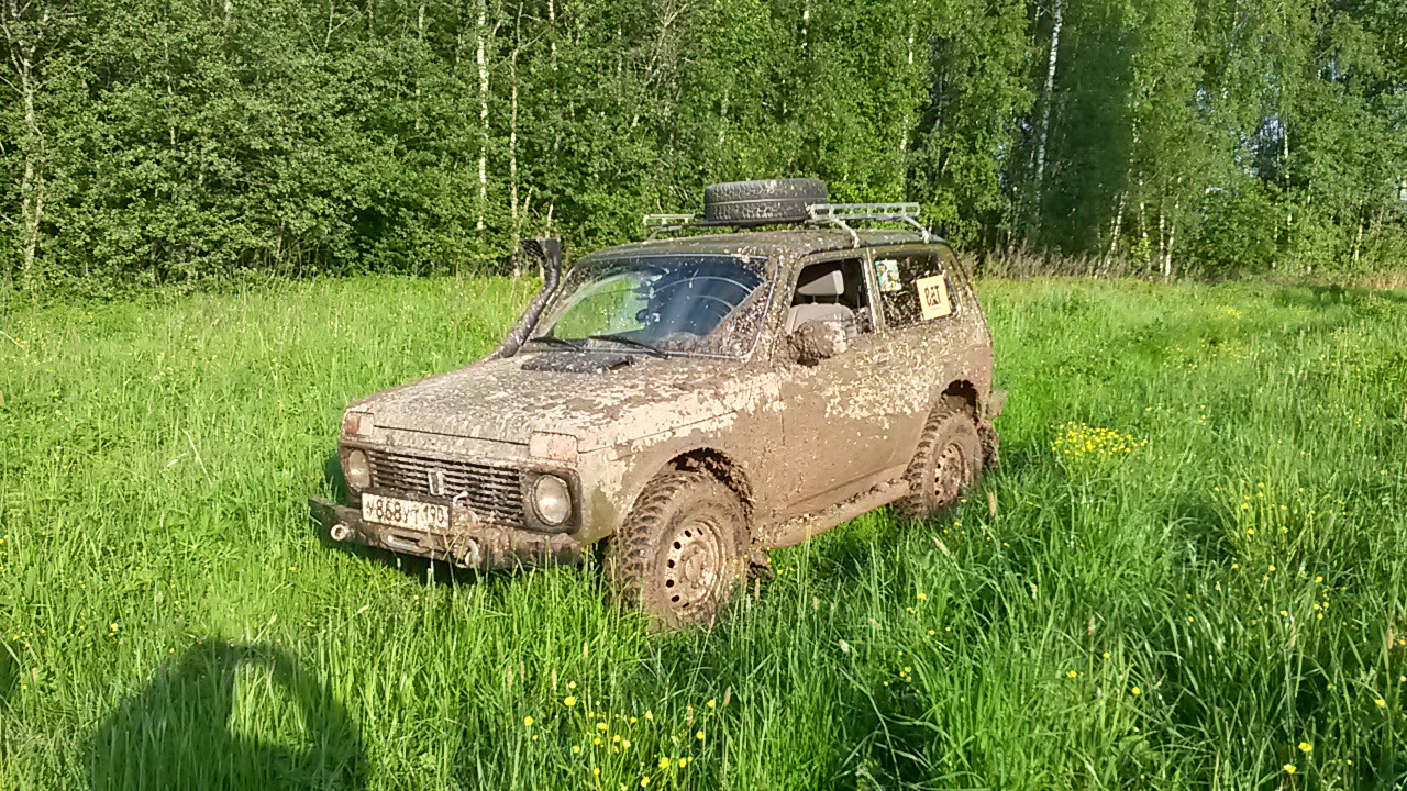 Не много прокатились — Lada 4x4 3D, 1,7 л, 1997 года | покатушки | DRIVE2