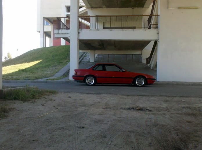 Пофоткались))) onda Prelude ba4 & Ford Escort MK III — Honda Prelude ...