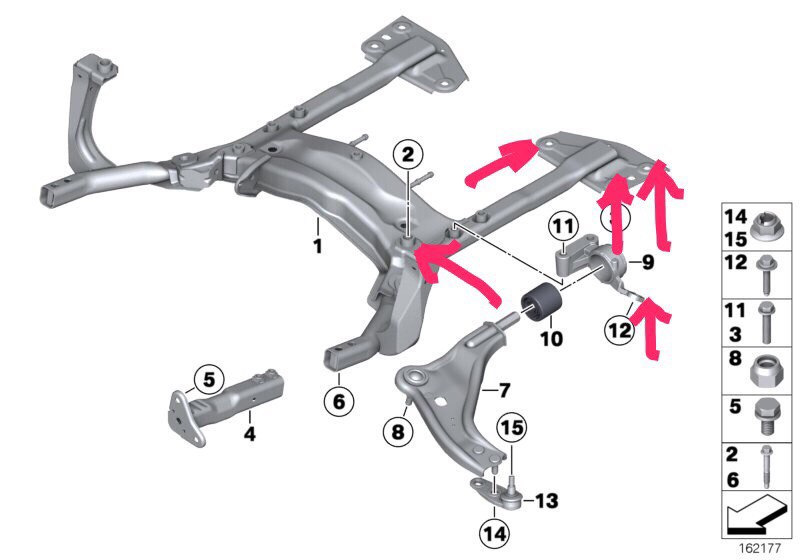 Замена втулок переднего стабилизатора на MINI Cooper — London-Auto на ...