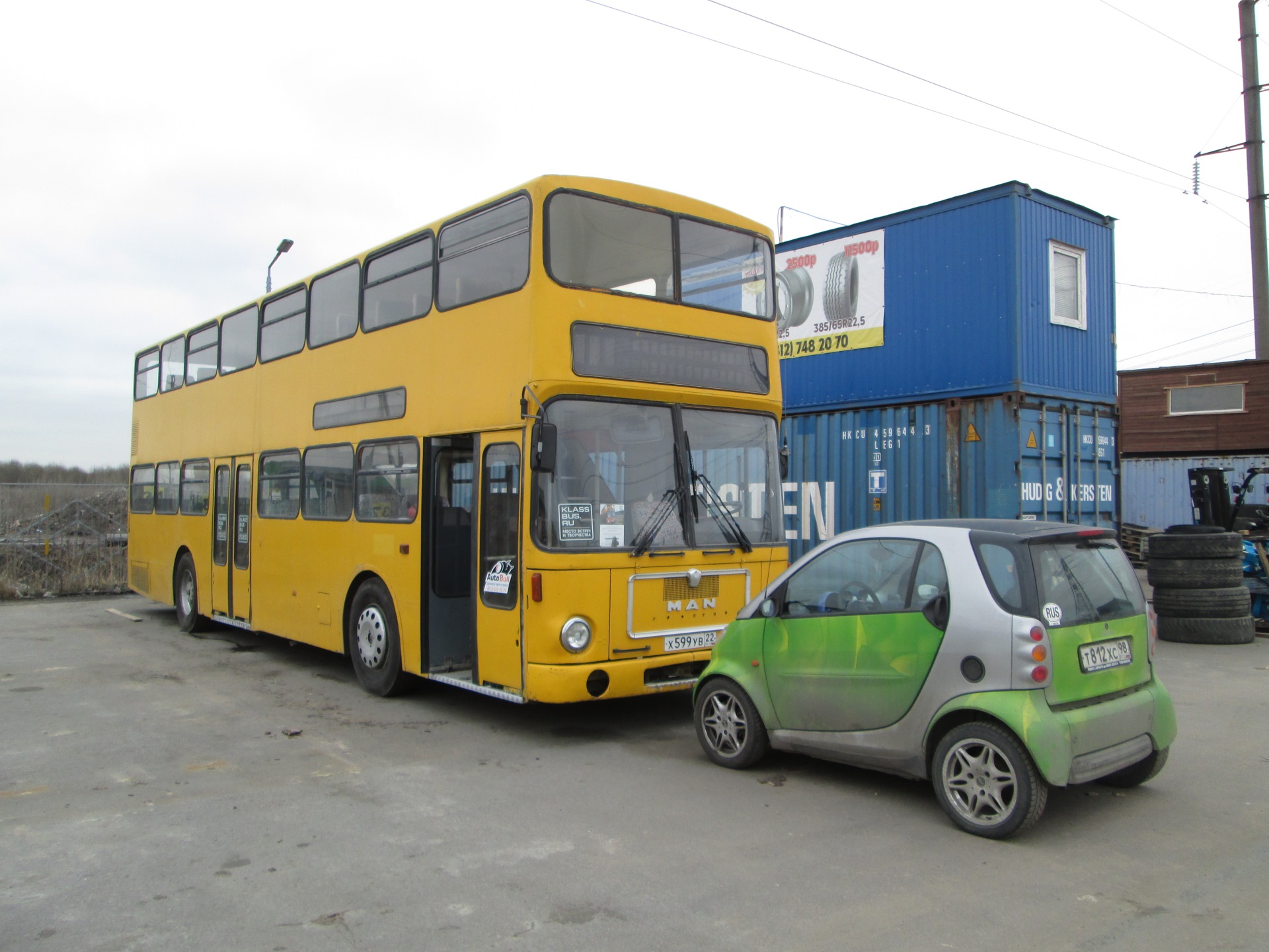 Начало сезона! — MAN SD200 KlassBus, 9,9 л, 1985 года | покатушки | DRIVE2