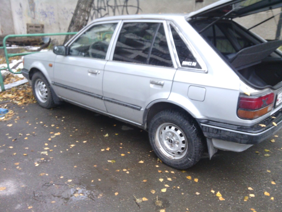 Переобулся… — Mazda 323 III, 1,3 л, 1985 года | шины | DRIVE2