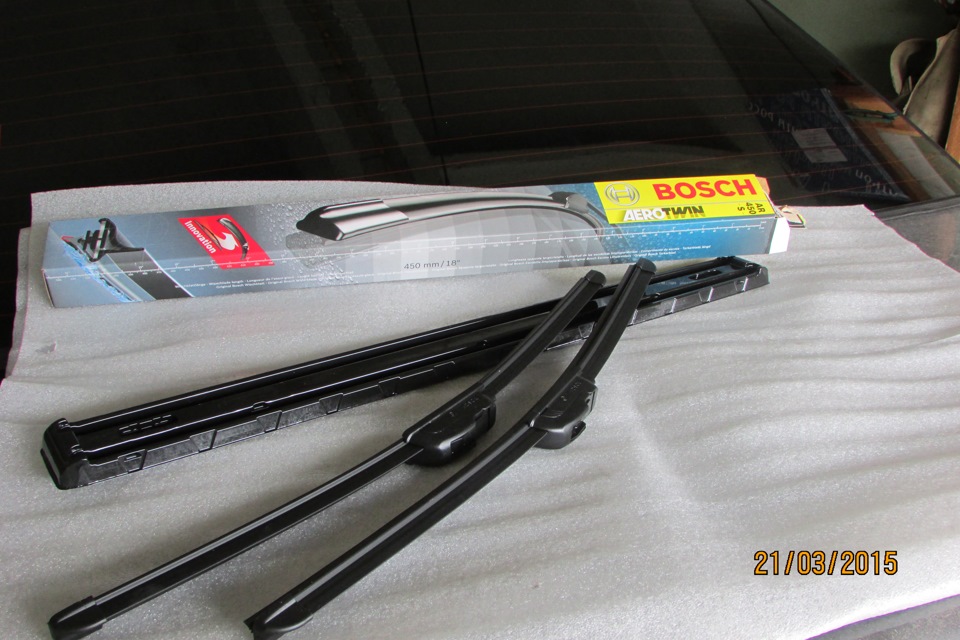 Новые щётки на лето поставил.BOSCH AEROTWIN. — Daewoo Nexia (N150), 1,5 ...