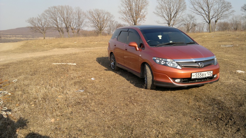 На поляне — Honda Airwave, 1,5 л, 2005 года | просто так | DRIVE2