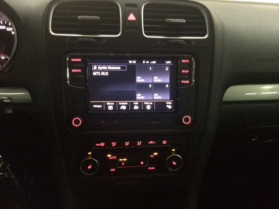 RCD 330g plus — Volkswagen Golf Mk6, 1,6 л, 2012 года | автозвук | DRIVE2