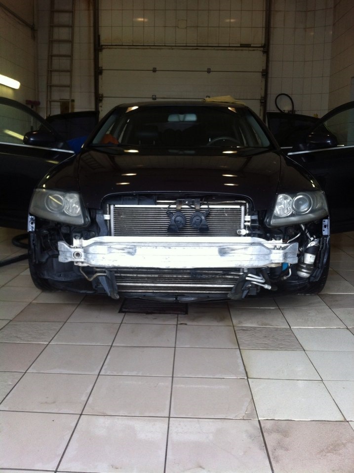 Как то так пока! — Audi A6 (C6), 4,2 л, 2005 года | мойка | DRIVE2
