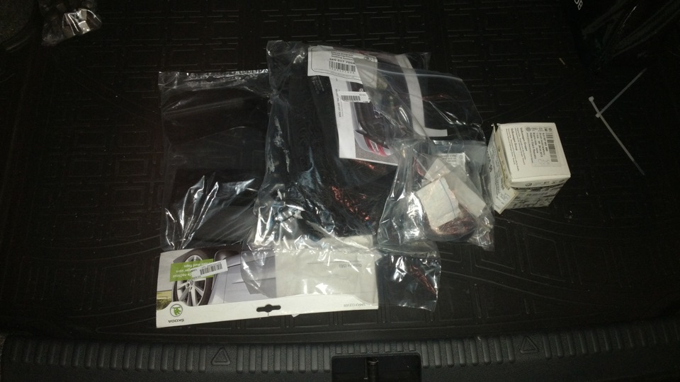 Новогодние подарочки от Exist'а — Skoda Octavia A7 Mk3, 1,2 л, 2013 ...