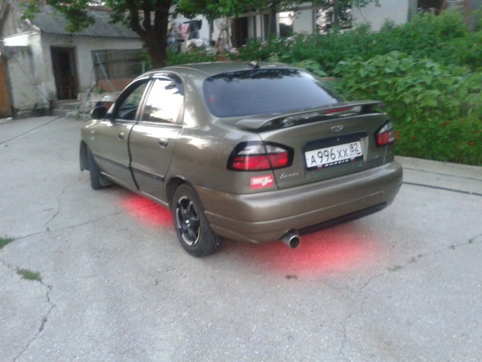 Подсветка днища (фото) — Daewoo Lanos, 1,5 л, 2006 года | стайлинг | DRIVE2