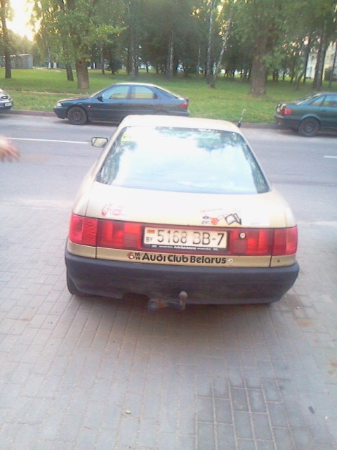 Убрал ненужные наклэйки — Audi 80 (B3), 1,8 л., 1987 года | аксессуары ...