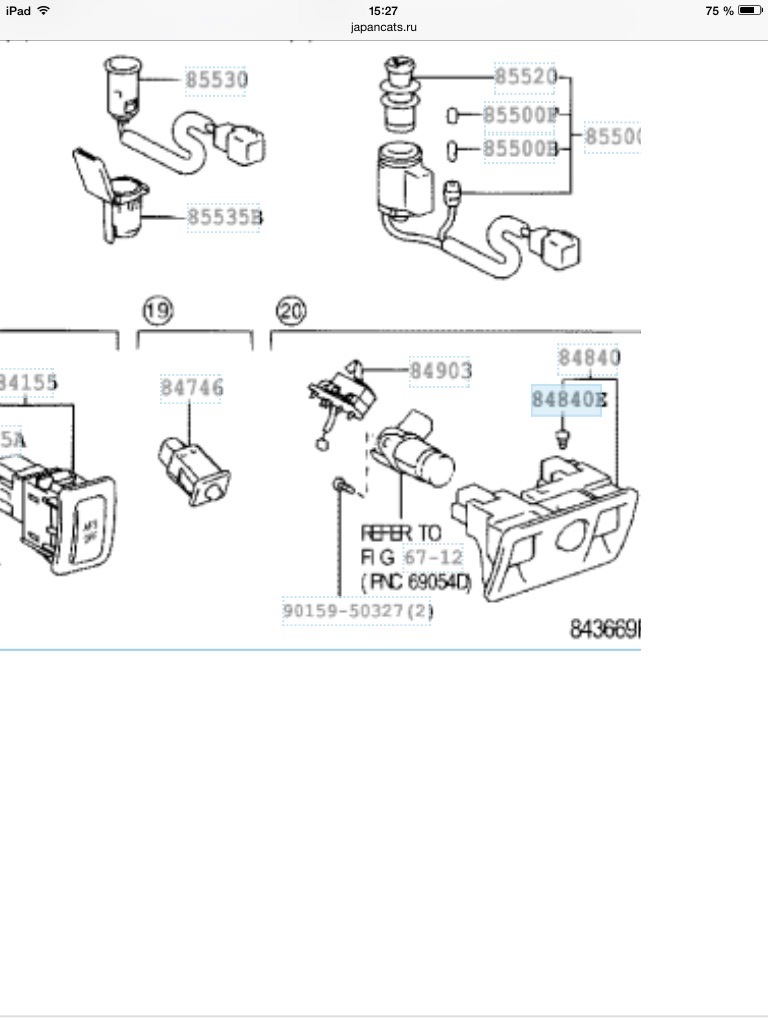 Делать было нечего, чутка порылся в каталогах — Lexus LS (UCF30), 4,3 л ...