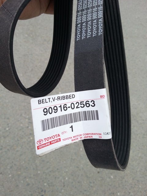 9091602563 Поликлиновой ремень TOYOTA LEXUS | Запчасти на DRIVE2