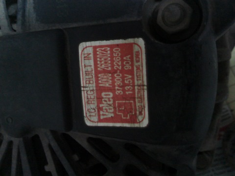 3730022650 Генератор (90a) act-vrn, getz, elantra, tucson 2.0, rio3 ...