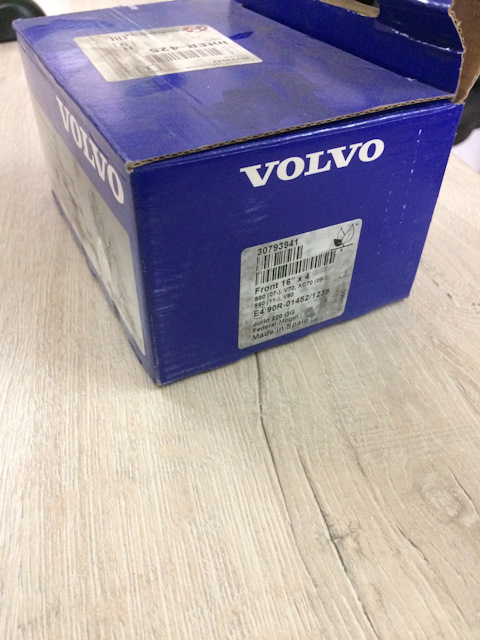 30793941 Колодки тормозные дисковые комплект Volvo | Запчасти на DRIVE2