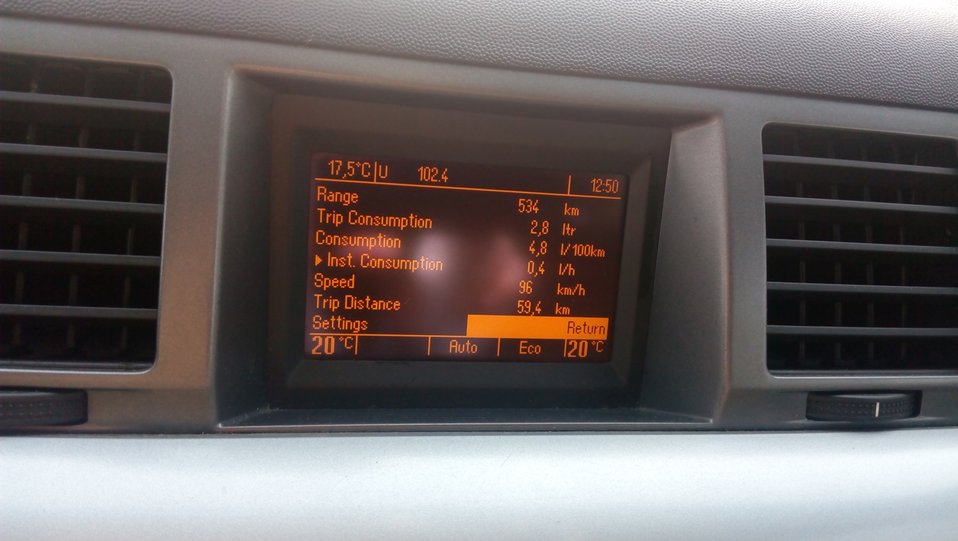 Расход — Opel Vectra C, 1,9 л, 2004 года | заправка | DRIVE2