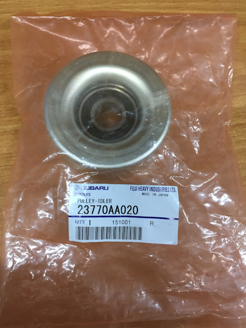 23770AA020 Ролик натяжителя приводного ремня SUBARU | Запчасти на DRIVE2