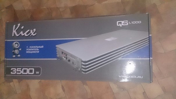 Моноблок QS Kicx 1.1000 — Lada 112 Coupe, 1,6 л, 2007 года | автозвук | DRIVE2