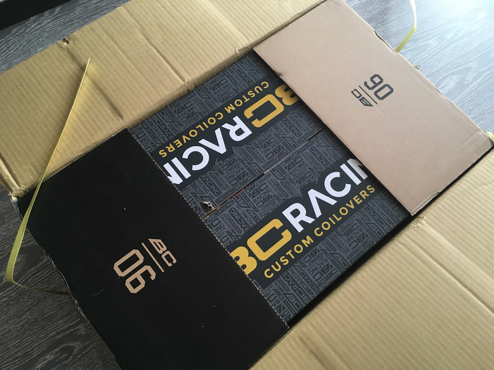 BC Racing coilovers: BR Series Type RA I28 на пружинах 7/6kg/mm ...