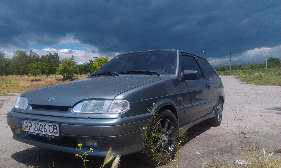 Новая Kyowa =) — Lada 2113, 1,6 л, 2011 года | колёсные диски | DRIVE2