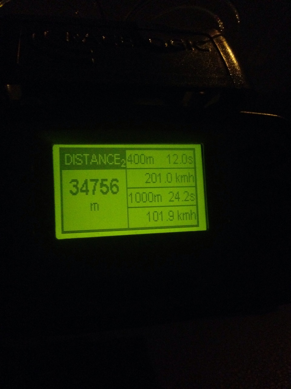 Замер Racelogic 0-100, 0-400m — Mercedes-Benz C 63 AMG (W204), 6,2 л ...