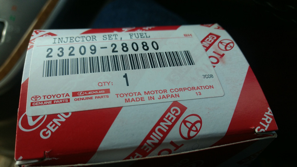 2320928080 Форсунка 2AZ-FE TOYOTA LEXUS | Запчасти на DRIVE2