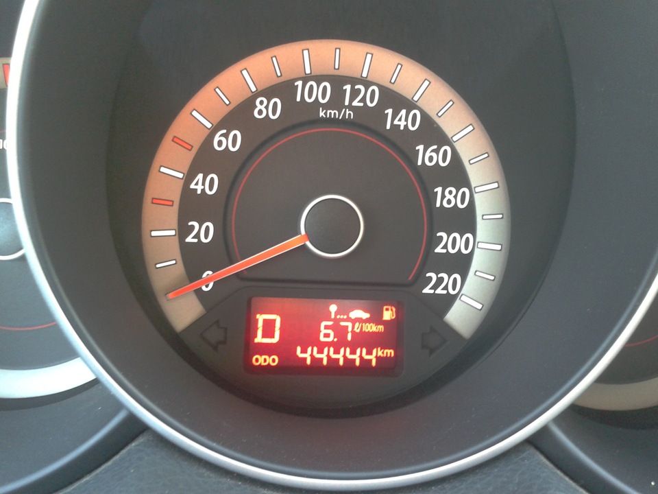 Прикольные пробеги — KIA Cerato (2G), 1,6 л, 2009 года | наблюдение ...