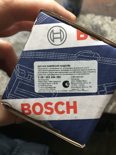 0281002494 Редукционный клапан BOSCH | Запчасти на DRIVE2