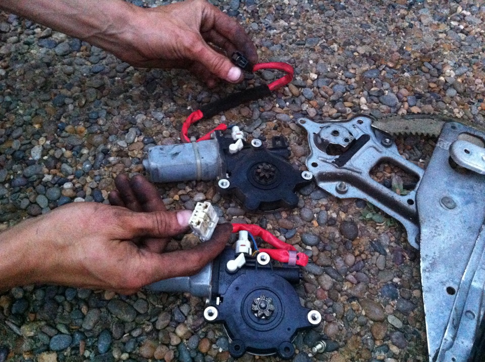 Замена мотора стеклоподъемника водителя… — Subaru Impreza (GD/GG), 2 л ...