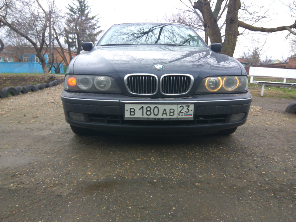 Лампы в ангельские глазки, рестайлинговые фары е39. — BMW 5 series (E39 ...