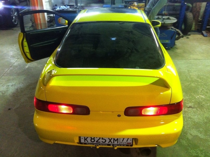 Желтая акура готова!) — Acura Integra (DC2/DC4/DB7/DB8), 1,8 л, 2001 года | стайлинг | DRIVE2