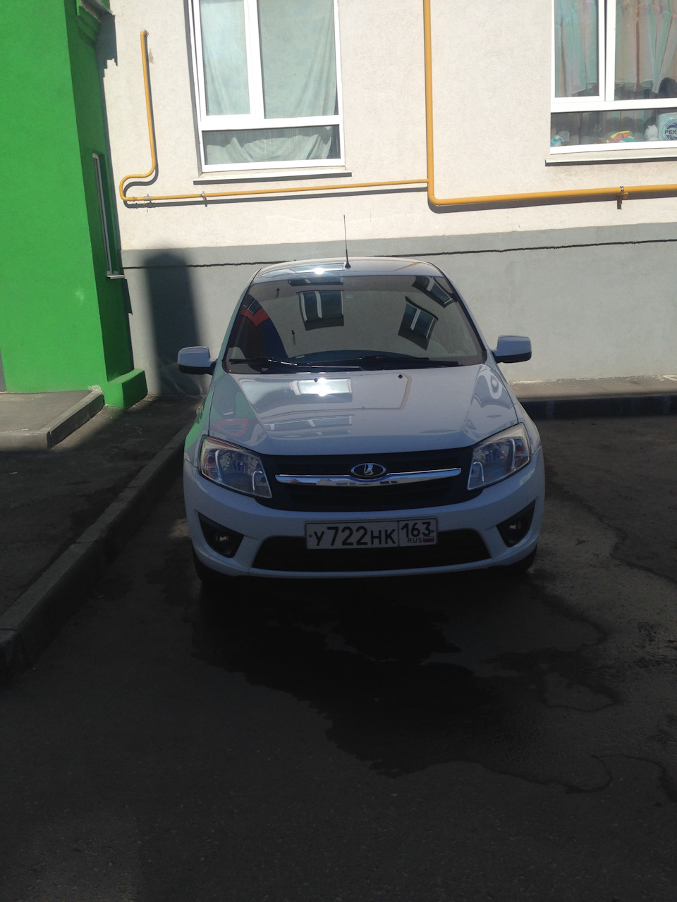 Накладки на зеркала — Lada Гранта, 1,6 л, 2015 года | аксессуары | DRIVE2