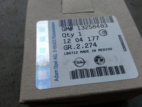 1204177 Шкив обгонный генератора Opel | Запчасти на DRIVE2