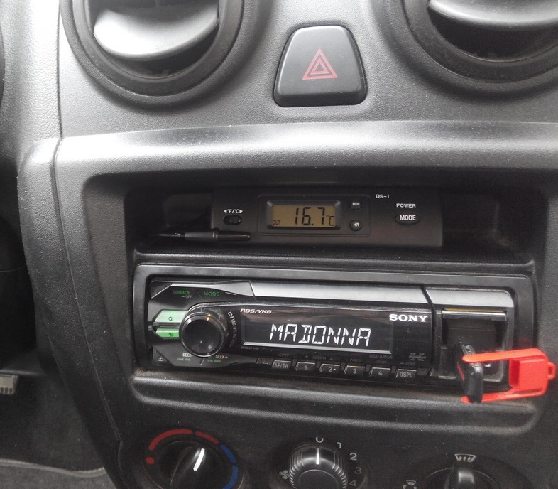 Термометр в салон. — DRIVE2