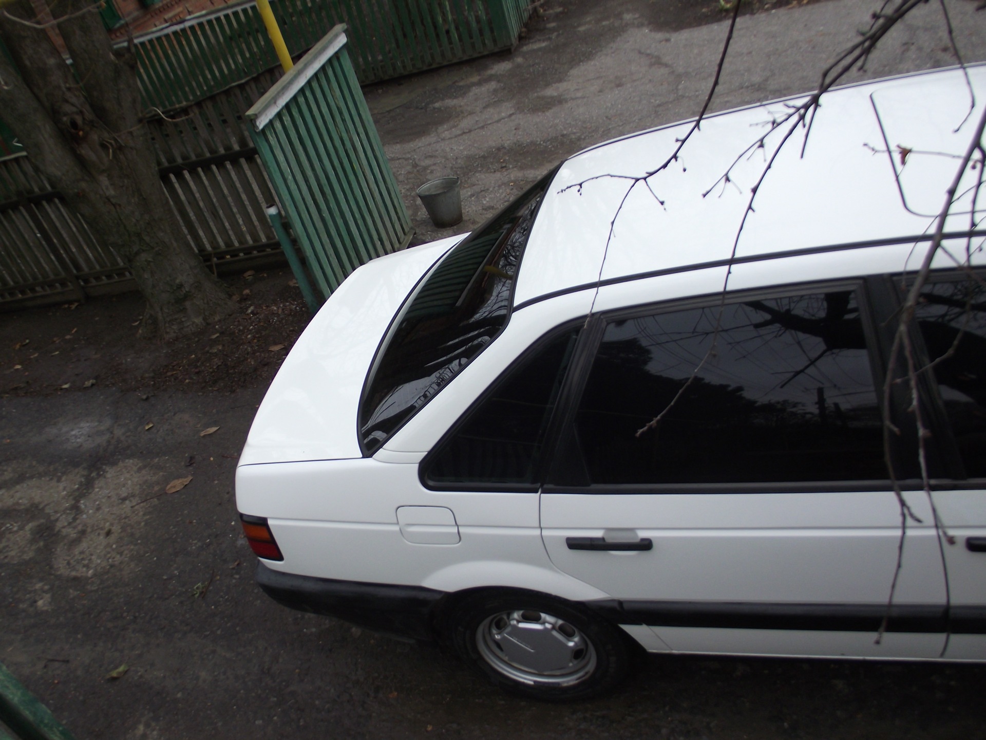 фото чистой и грязной. — Volkswagen Passat B3, 2 л, 1991 года | мойка ...