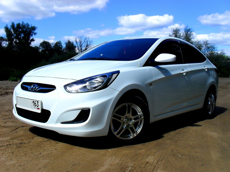 Фотографии 27.08.12г — Hyundai Solaris, 1,4 л., 2011 года | фотография | DRIVE2