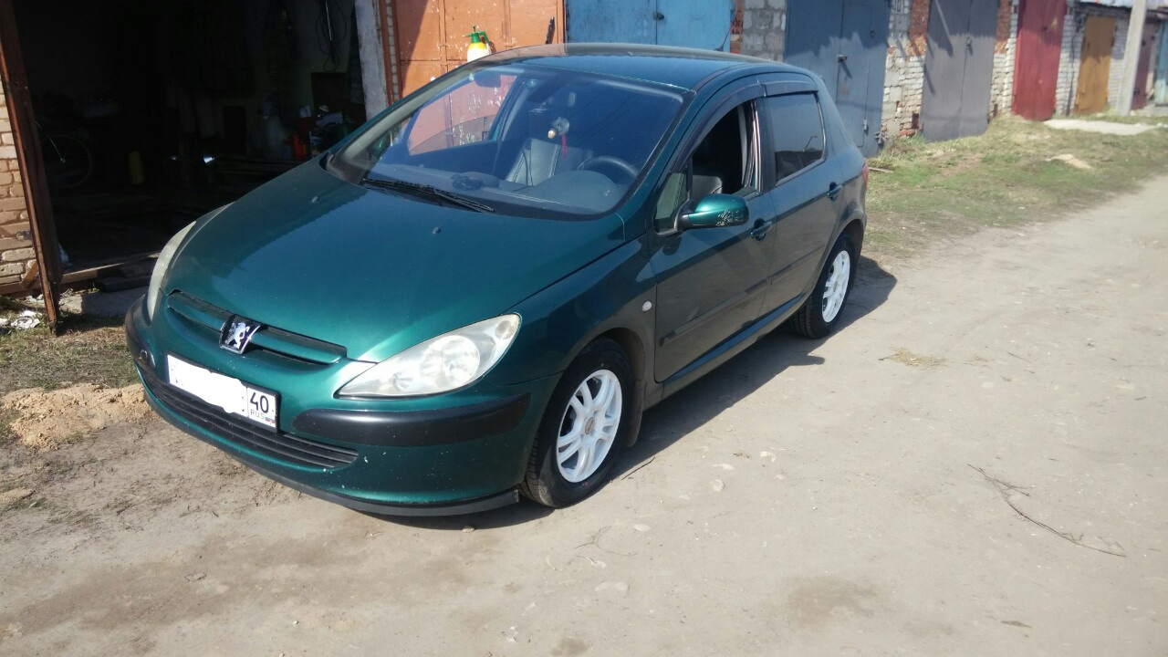 Peugeot 307 1.4 бензиновый 2001 | 1.4 8кл (TU3JP) на DRIVE2