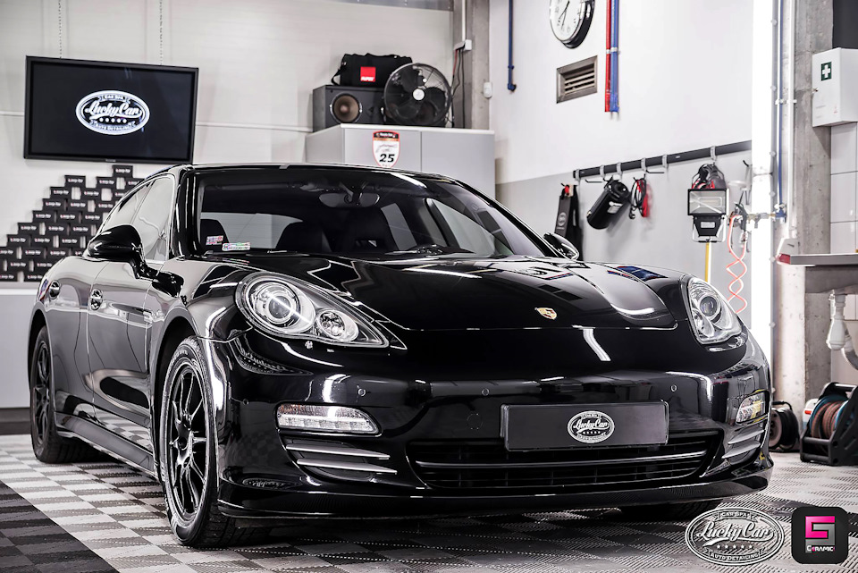 Ceramic Pro отлично дополняет благородный вид автомобиля Porsche Panamera — CeramicPro Ural на ...