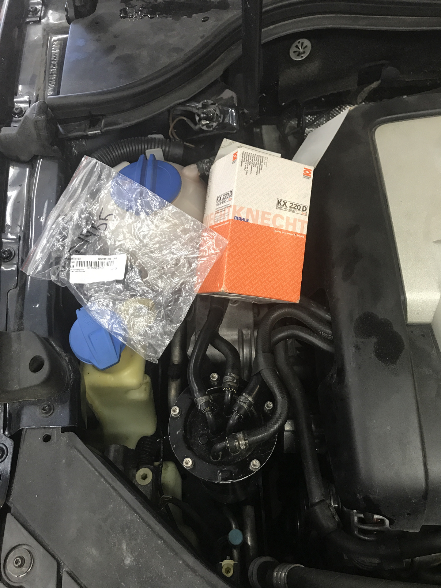 _=4=_ Замена. Топливного фильтра, и не только… — Volkswagen Passat ...