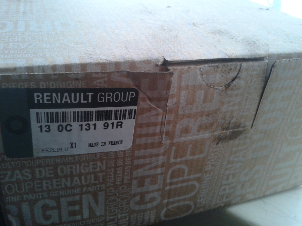 Замена ремня ГРМ — Renault Megane II, 1,6 л, 2009 года | визит на ...