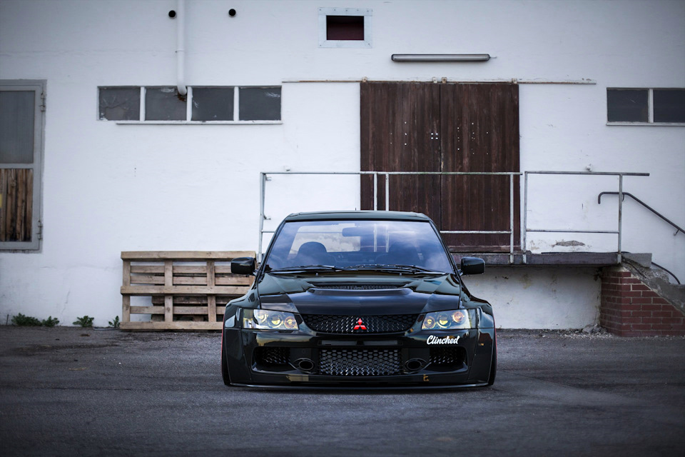 Кит расширения для Mitsubishi Lancer Evolution VII/VIII/IX — Clinched на DRIVE2