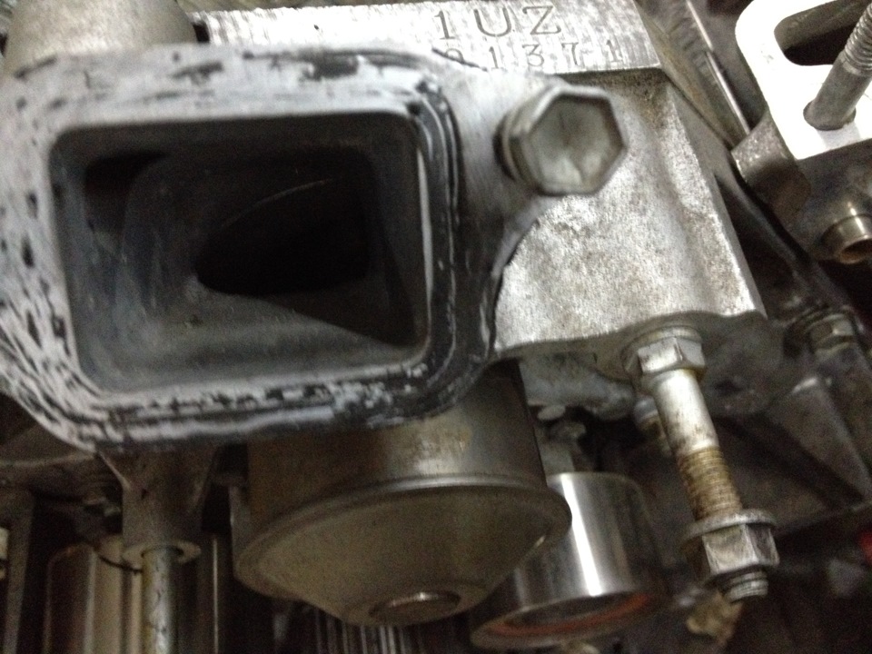 Сборка продолжение 129 ( Корпус термостата) — Toyota Supra (70), 4 л ...