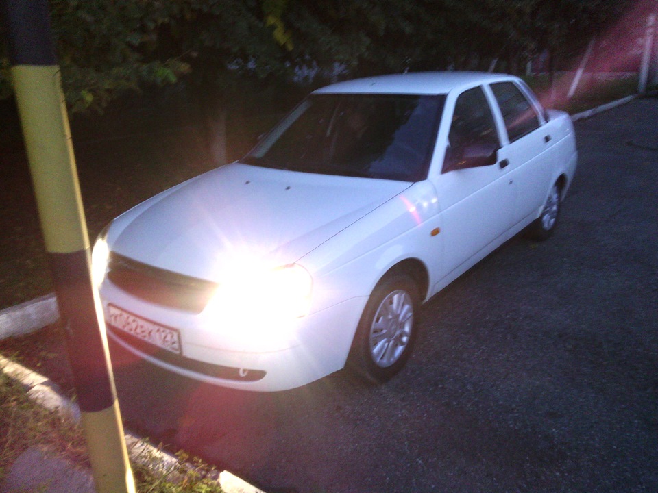 ближе к стоку)) — Lada Приора седан, 1,6 л, 2012 года | стайлинг | DRIVE2