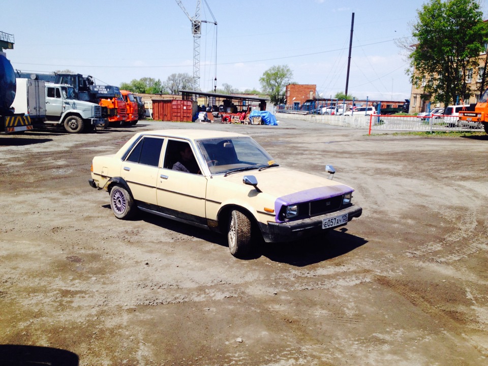 Первый тест драйв — Toyota Sprinter (70), 2 л, 1981 года | кузовной ...