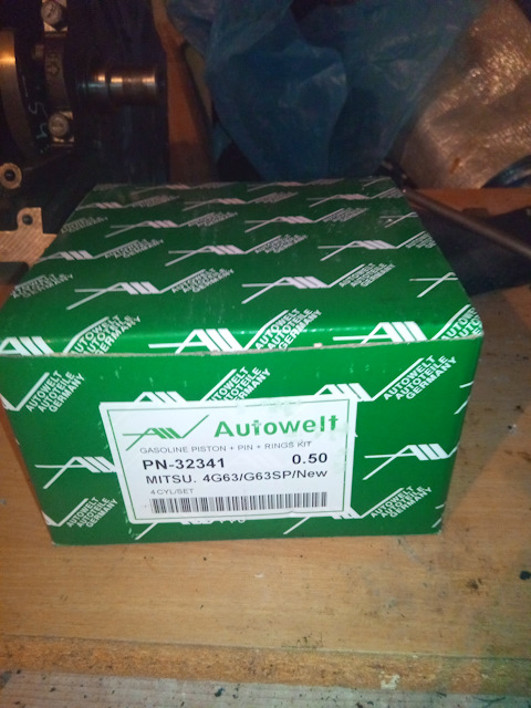 PN32341 PN-32341 ПОРШЕНЬ В СБОРЕ 0.50 MITSUBISHI 4G63 SOHC 16V PIN 22MM ...