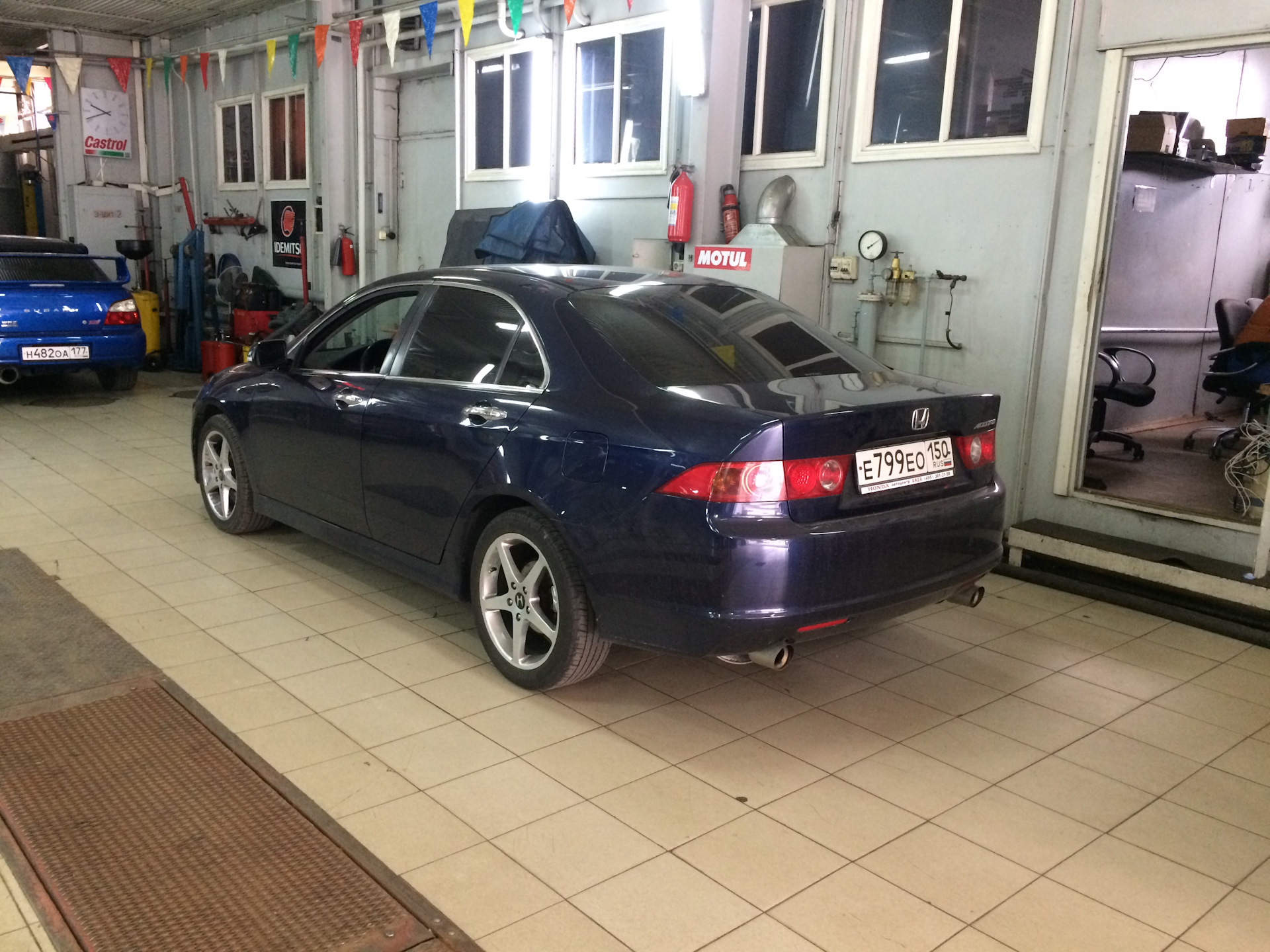 2й день на сервисе :) — Honda Accord (7G), 2,4 л, 2007 года | визит на сервис | DRIVE2